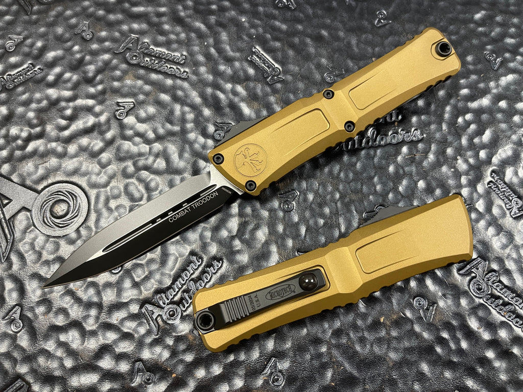 Microtech Combat Troodon GEN III D/E Tan 1142-1TA – Altamont Outdoors