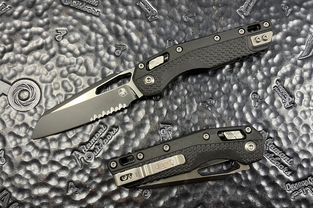 Microtech 210T-2PMBK MSI Ram-Lok - Black Injection Molded Handle - Bla ...