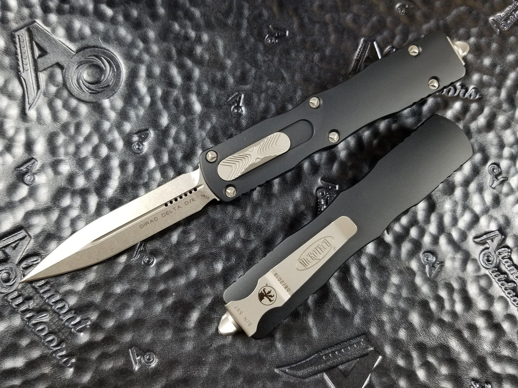 Microtech Dirac Delta Stonewashed 227-10 – Altamont Outdoors