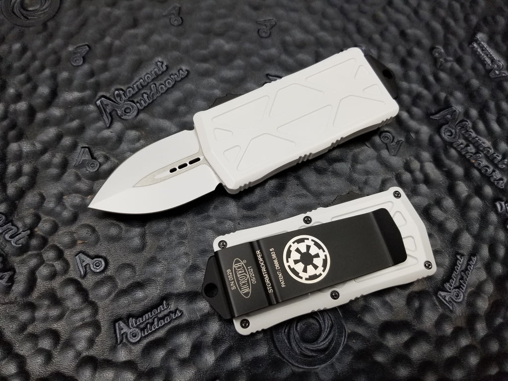 Microtech STORMTROOPER Exocet 157-1ST D/E California Legal OTF Automat ...