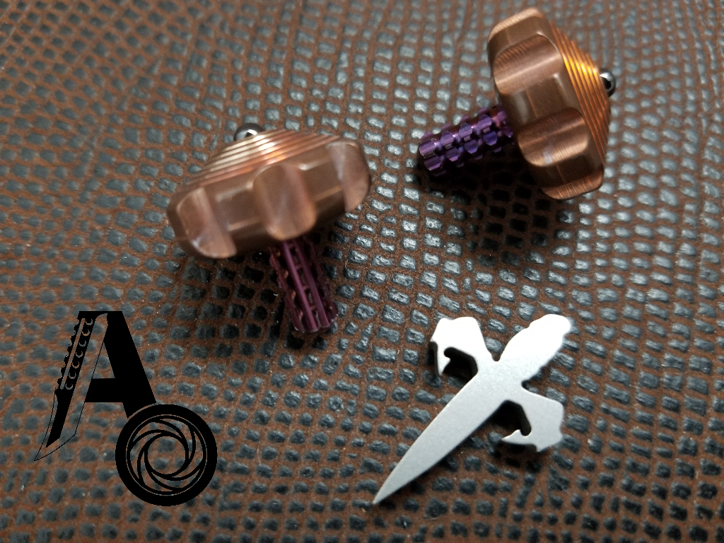 Mini Spin Top Copper with Purple Ti Stem – Altamont Outdoors