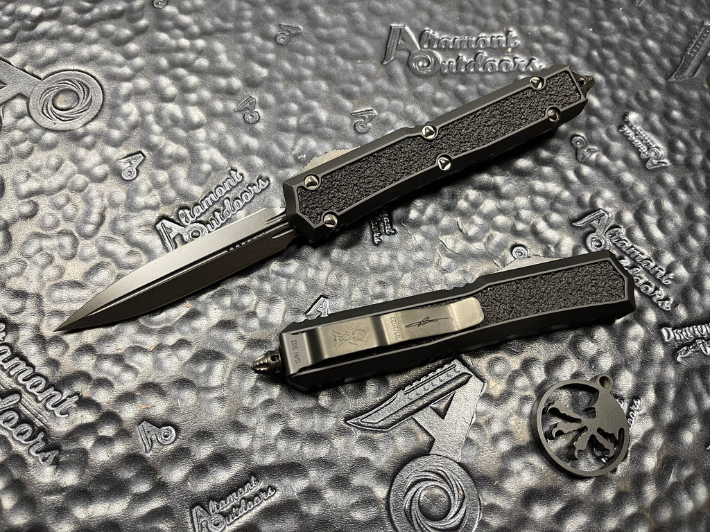 Microtech Makora D/E DLC Shadow Signature Series 206-1DLCTSH – Altamont ...