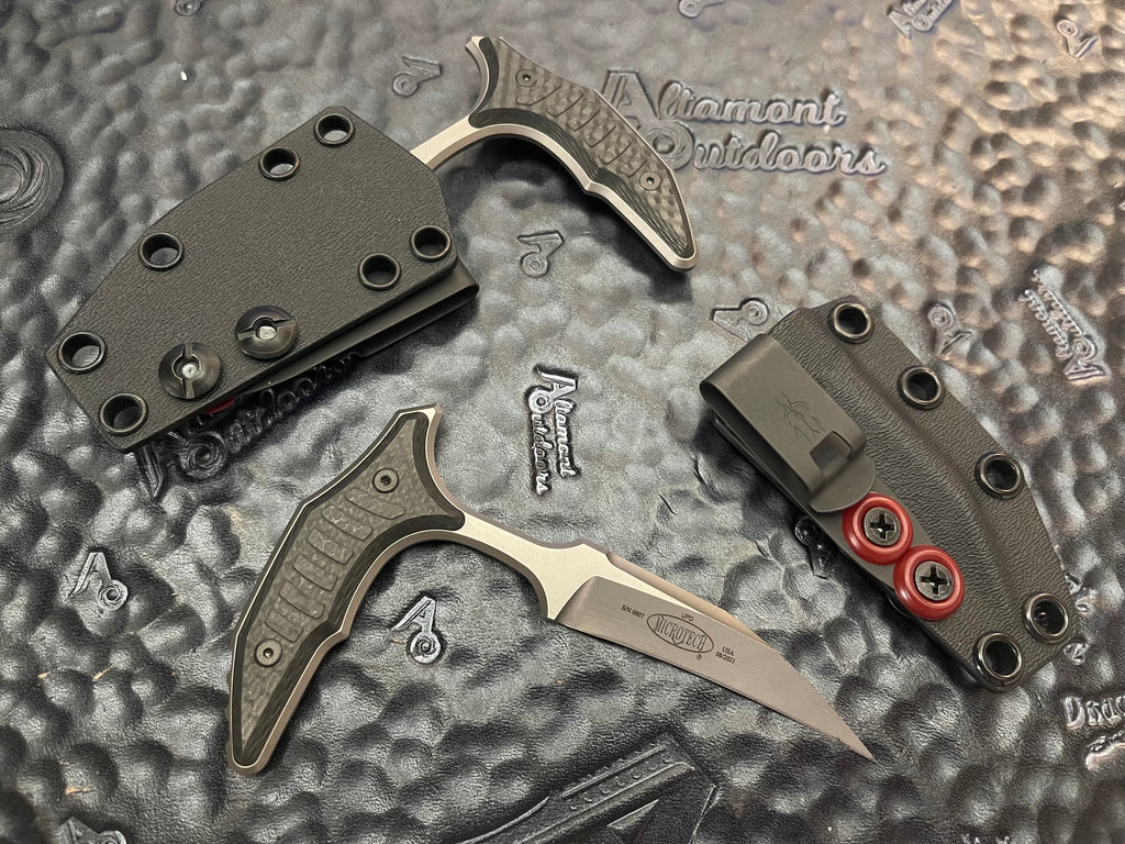 Microtech Bastinelli Collaboration Fixed Blade UPD Urban Push Dagger P ...