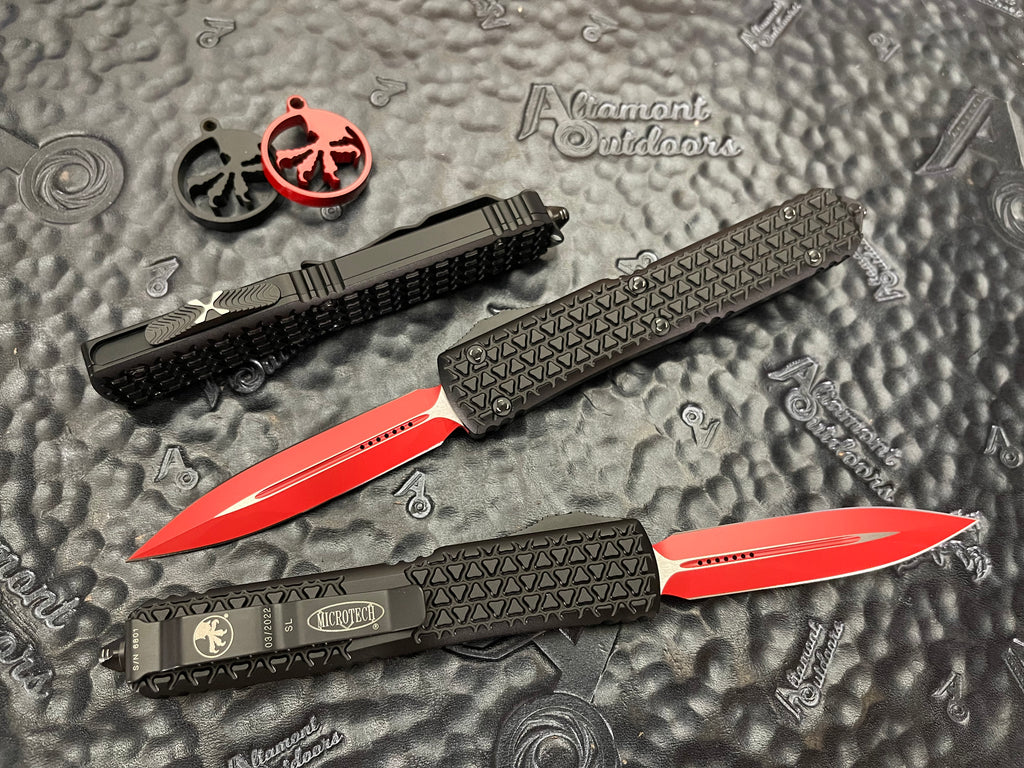 Microtech Ultratech Sith Lord 122-1SL D/E Red TriGrip – Altamont Outdoors